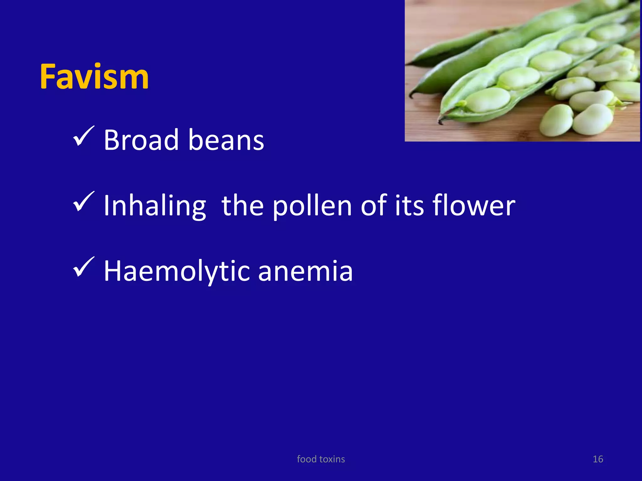 Food toxins | PPTX