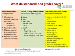 Political economy of grades and standards in maize in East Africa | PPT