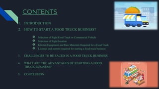 Food truck Business | PPTX