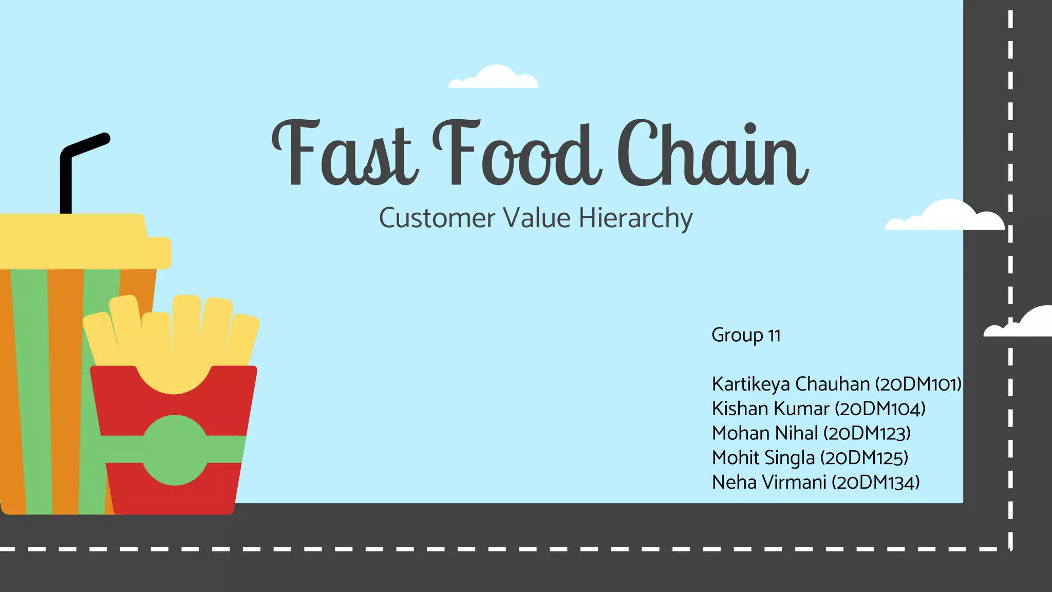 Customer Value Hierarchy | Food Business | Marketing | PPTX