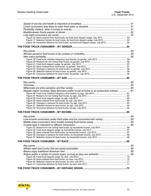 Experiential Food Truck Renta__ Food truck us 13 mintel report | PDF