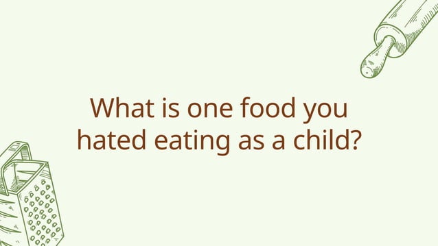 Favorite Foods Discussion Questions Upload | PPT