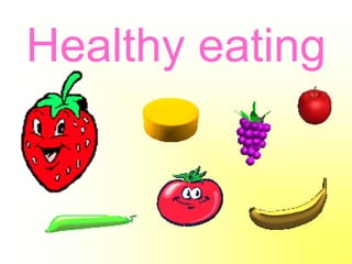 Food vocabulary | PPSX | Healthy Cooking and Eating | Food & Drink