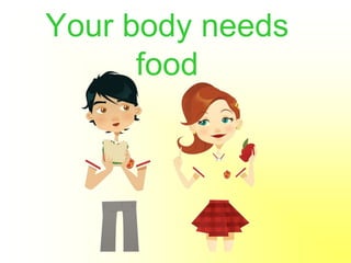 Food vocabulary | PPSX | Healthy Cooking and Eating | Food & Drink