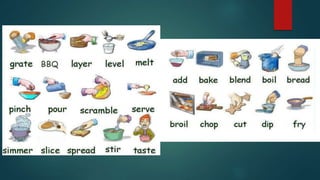 Food vocabulary actions | PPT