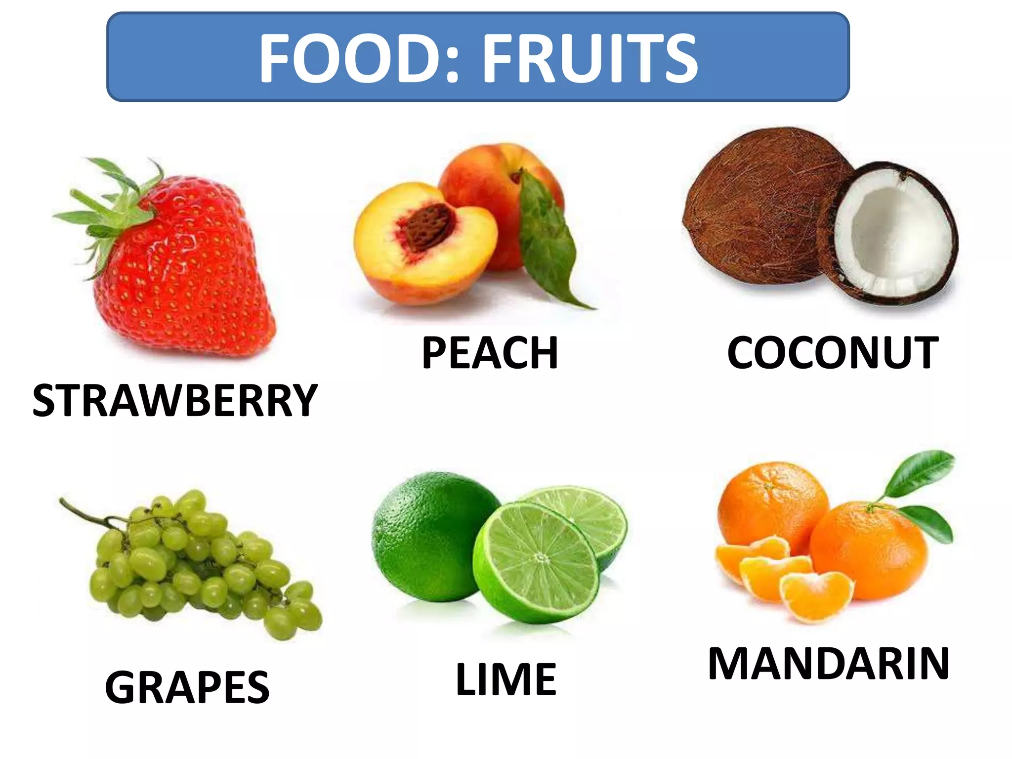 Food vocabulary staying healthy | PPTX