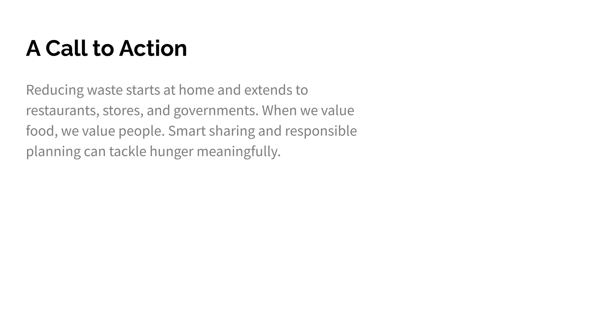 Food Waste and Hunger The Unseen Connection | PDF
