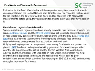 Food Waste and Sustainable Development | PDF