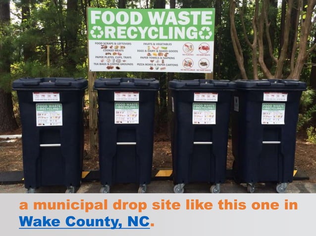 Food waste drop-off | PPTX