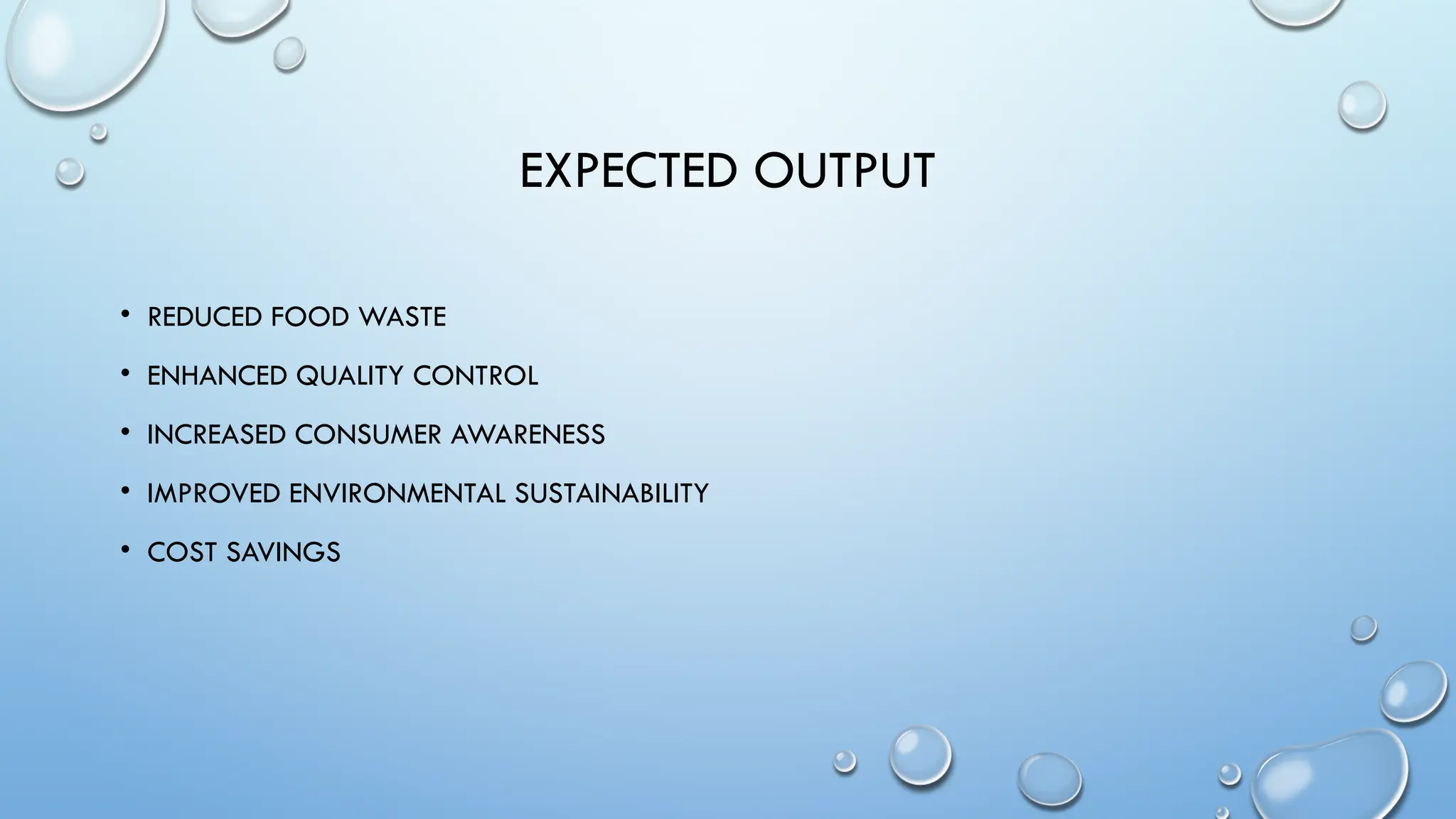 Food waste management system presentation | PPTX