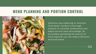 Food waste management tips for travel industry.pdf | Food Industry ...