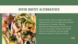 Food waste management tips for travel industry.pdf