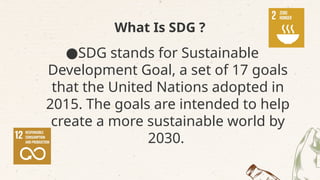 ZERO HUNGER SUSTAINABLE DEVELOPMENT GOALS | PPT