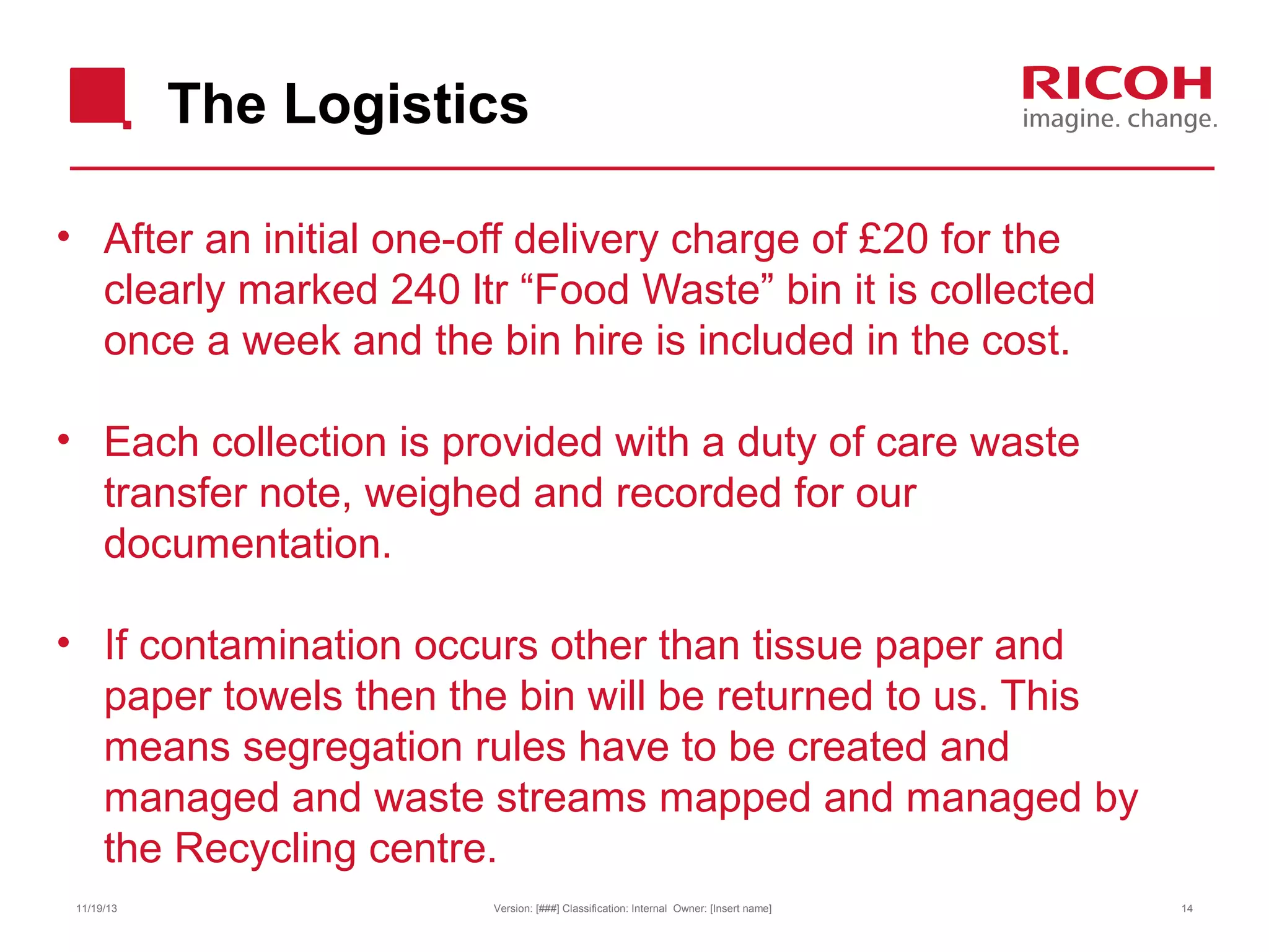 Food waste segregation | PPT