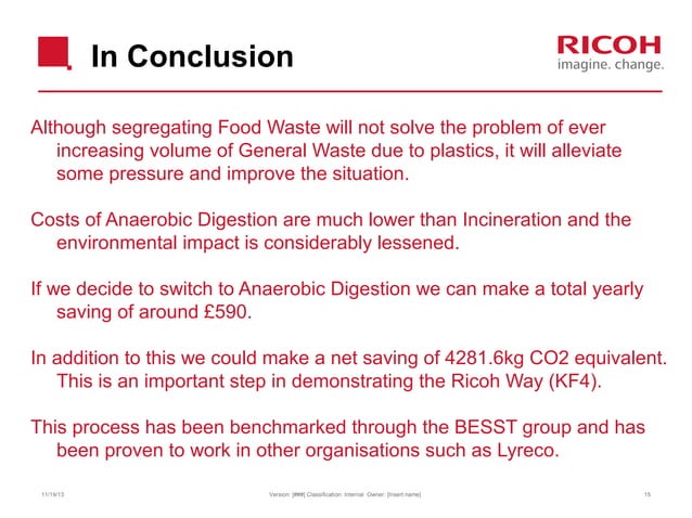 Food waste segregation | PPT