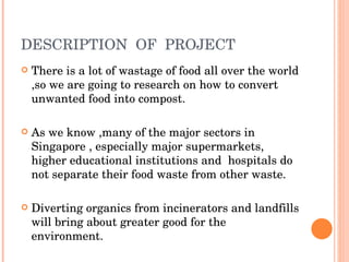 Food Waste To Compost | PPT