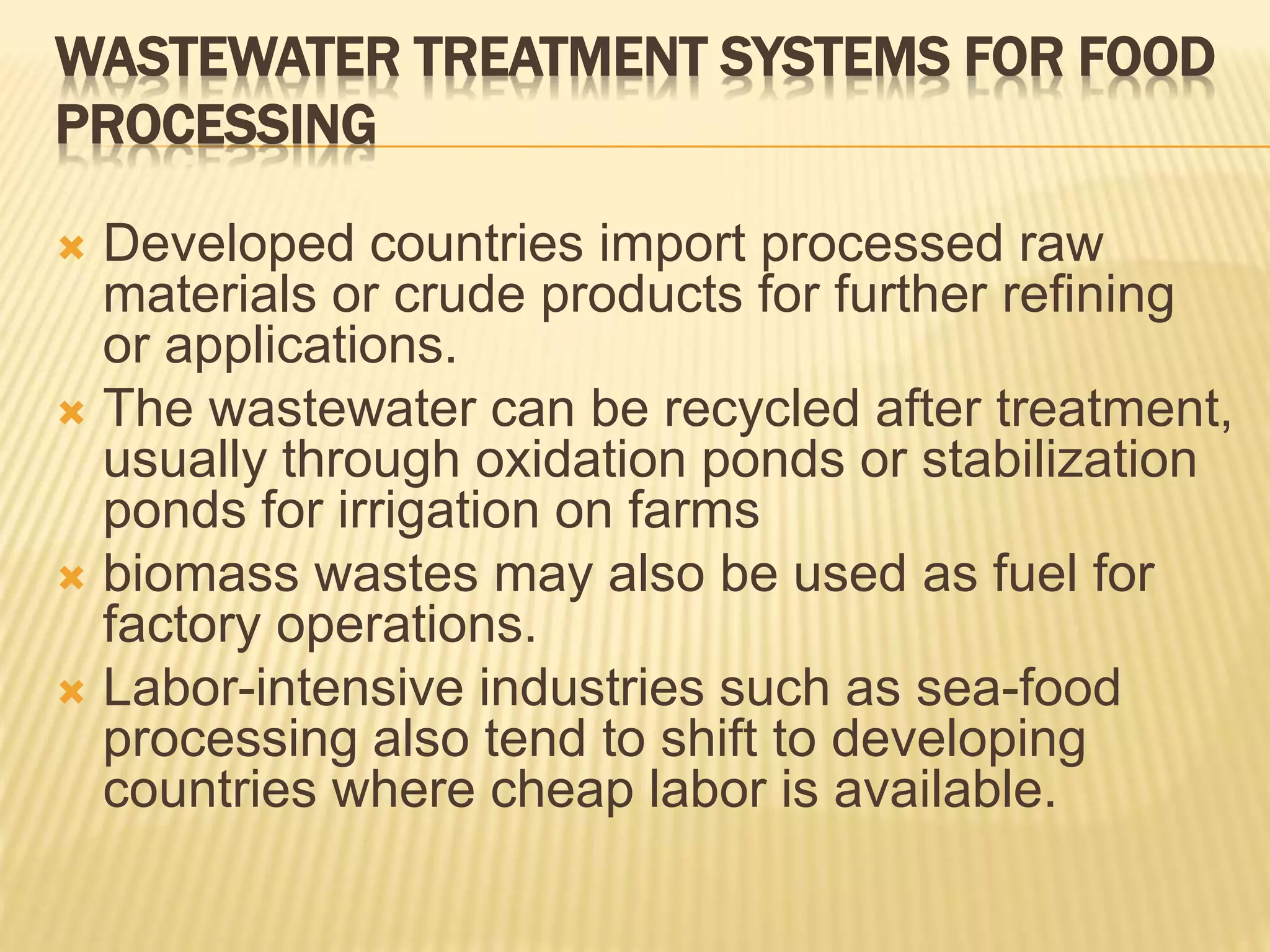 Food waste treatment | PPTX