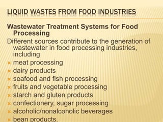 Food waste treatment | PPTX