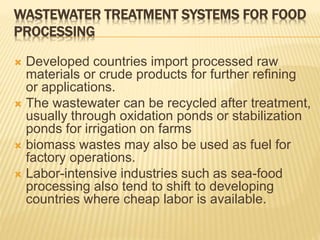 Food waste treatment | PPTX
