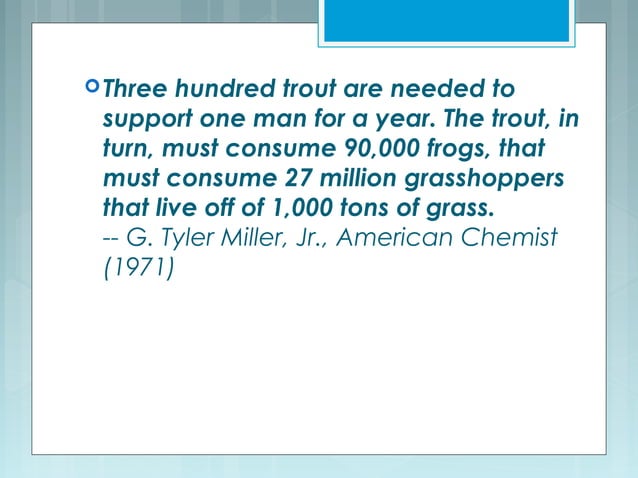 Food webs and trophic levels | PPT | Science