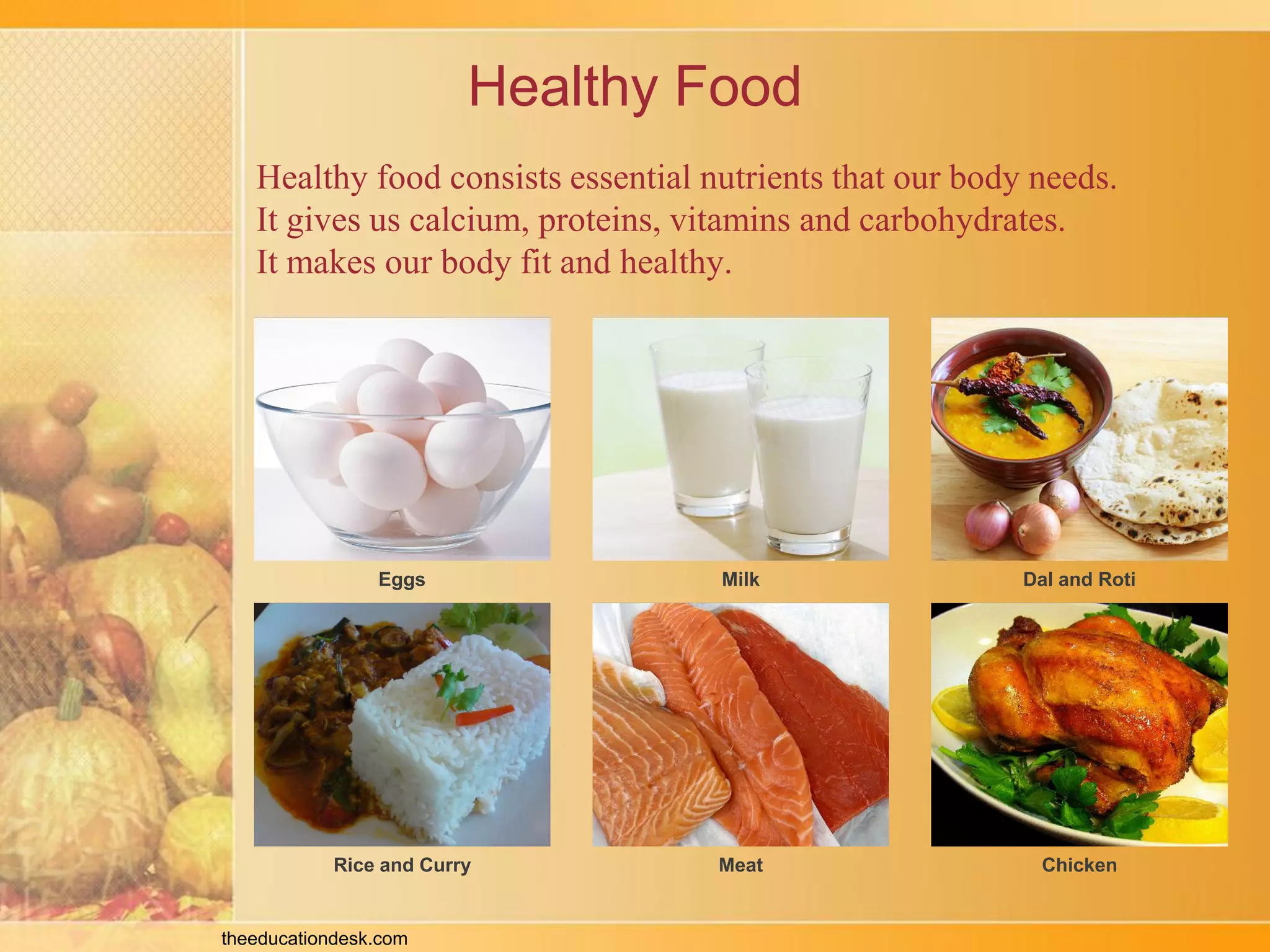 Environmental Science (EVS) : Food We Eat (Class II) | PDF