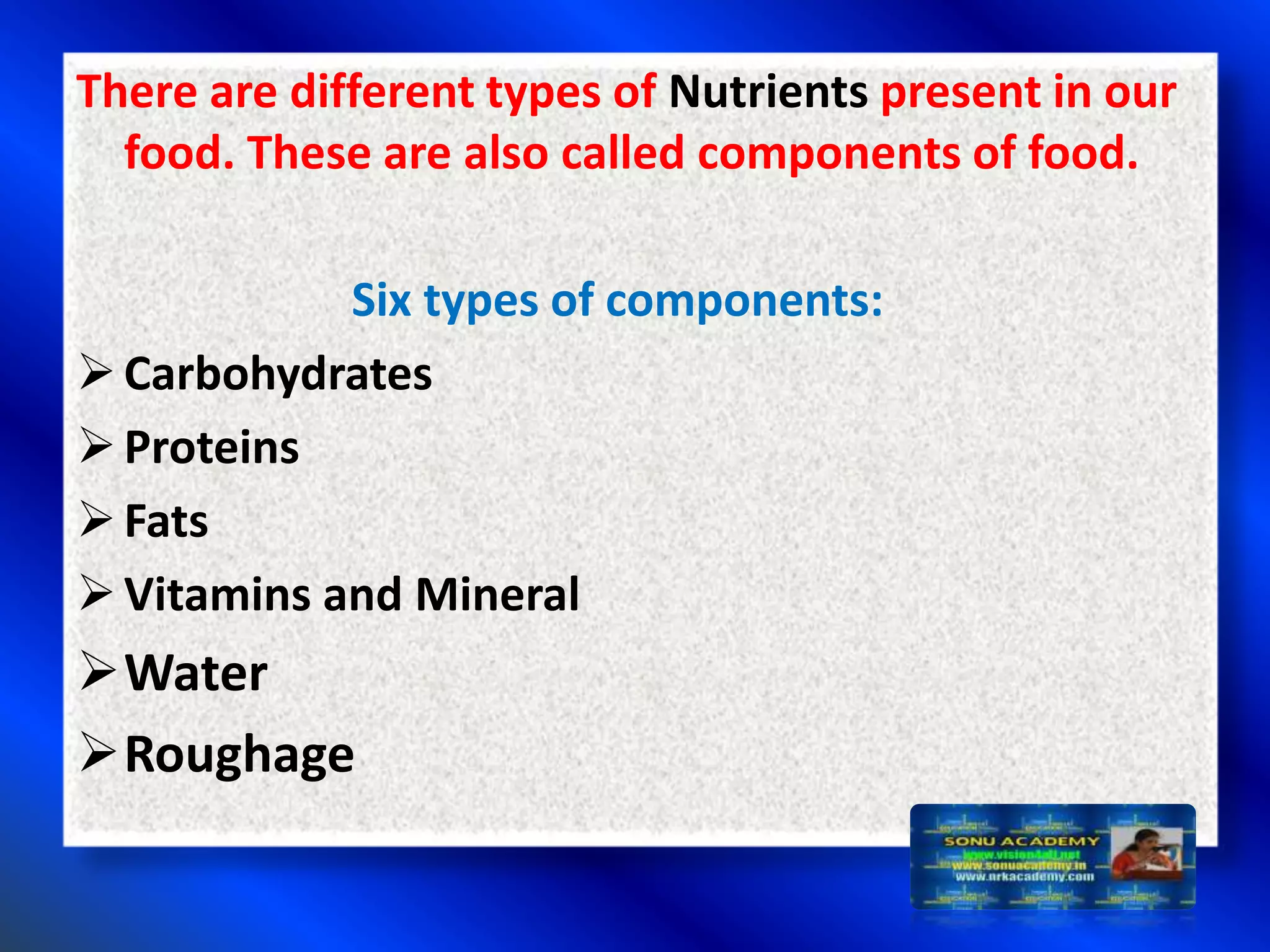 FOODS WE EAT - ENVIRONMENTAL STUDIES CLASS III-CBSE | PPTX