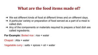 Food where does it come from | PPTX