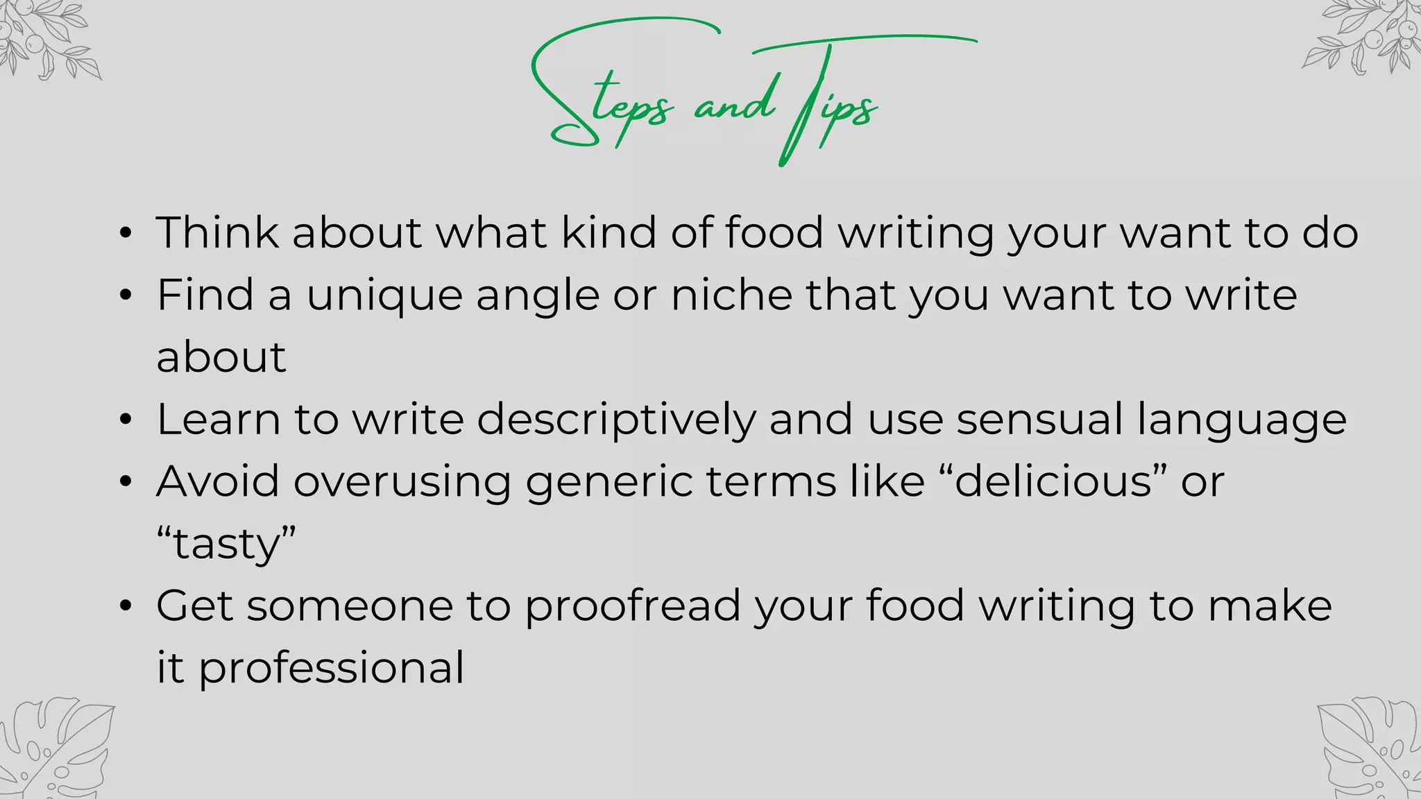 Food Writing.pptx