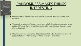 Fooled by randomness | PPT