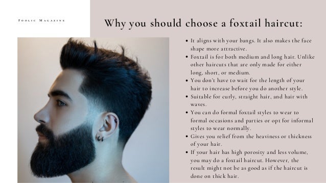 LOOK AMAZING WITH THE NEW FOXTAIL HAIRCUT | PDF