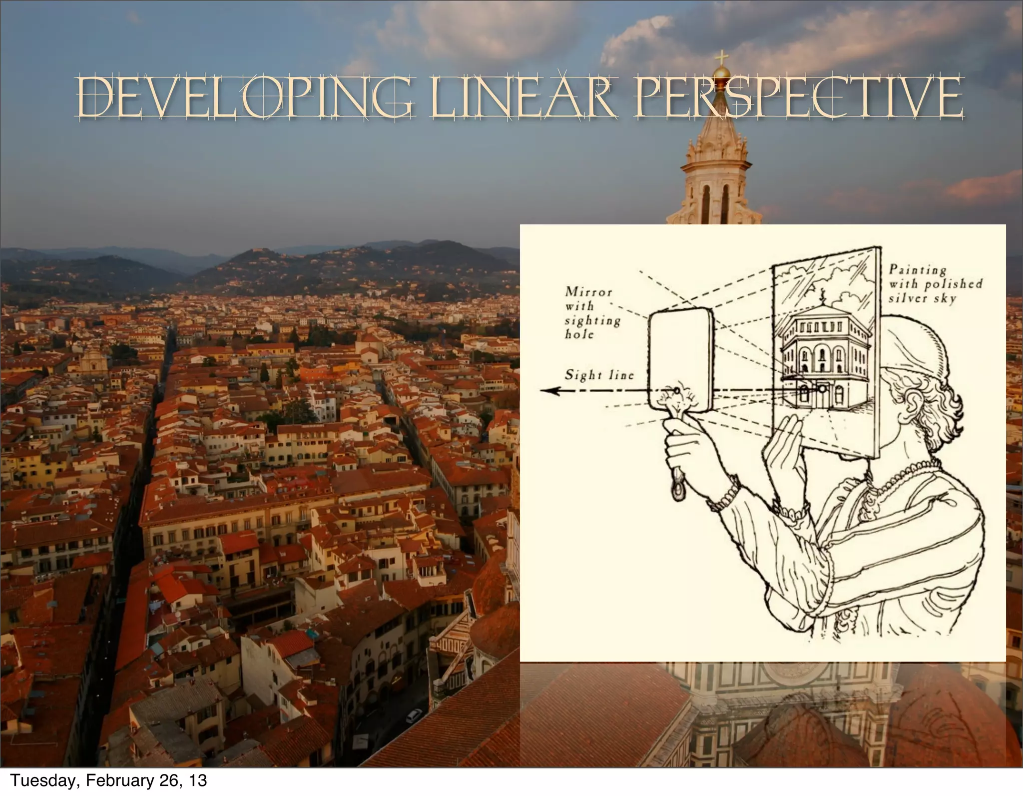 Fooling The Eye: Brunelleschi, Alberti, & Linear Perspective | PDF