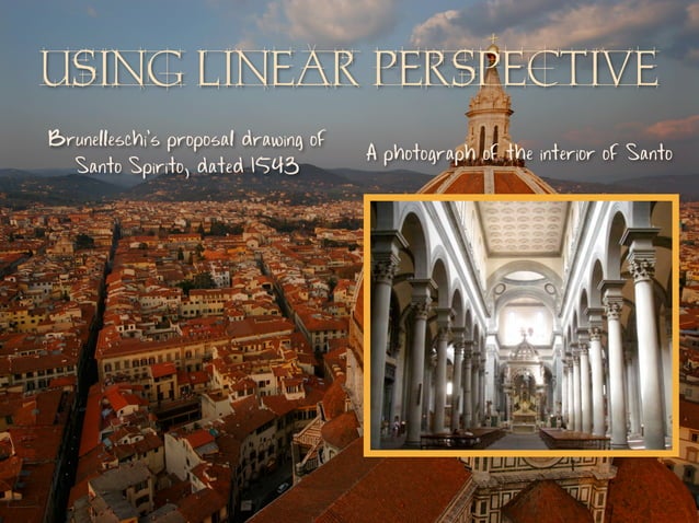 Fooling The Eye: Brunelleschi, Alberti & Linear Perspective | PPT