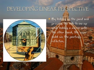 Filippo Brunelleschi Linear Perspective