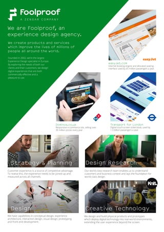 Foolproof Fact Sheet | PDF