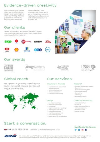 Foolproof Fact Sheet | PDF