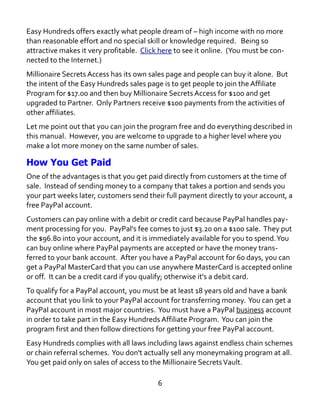 Foolproof income | PDF