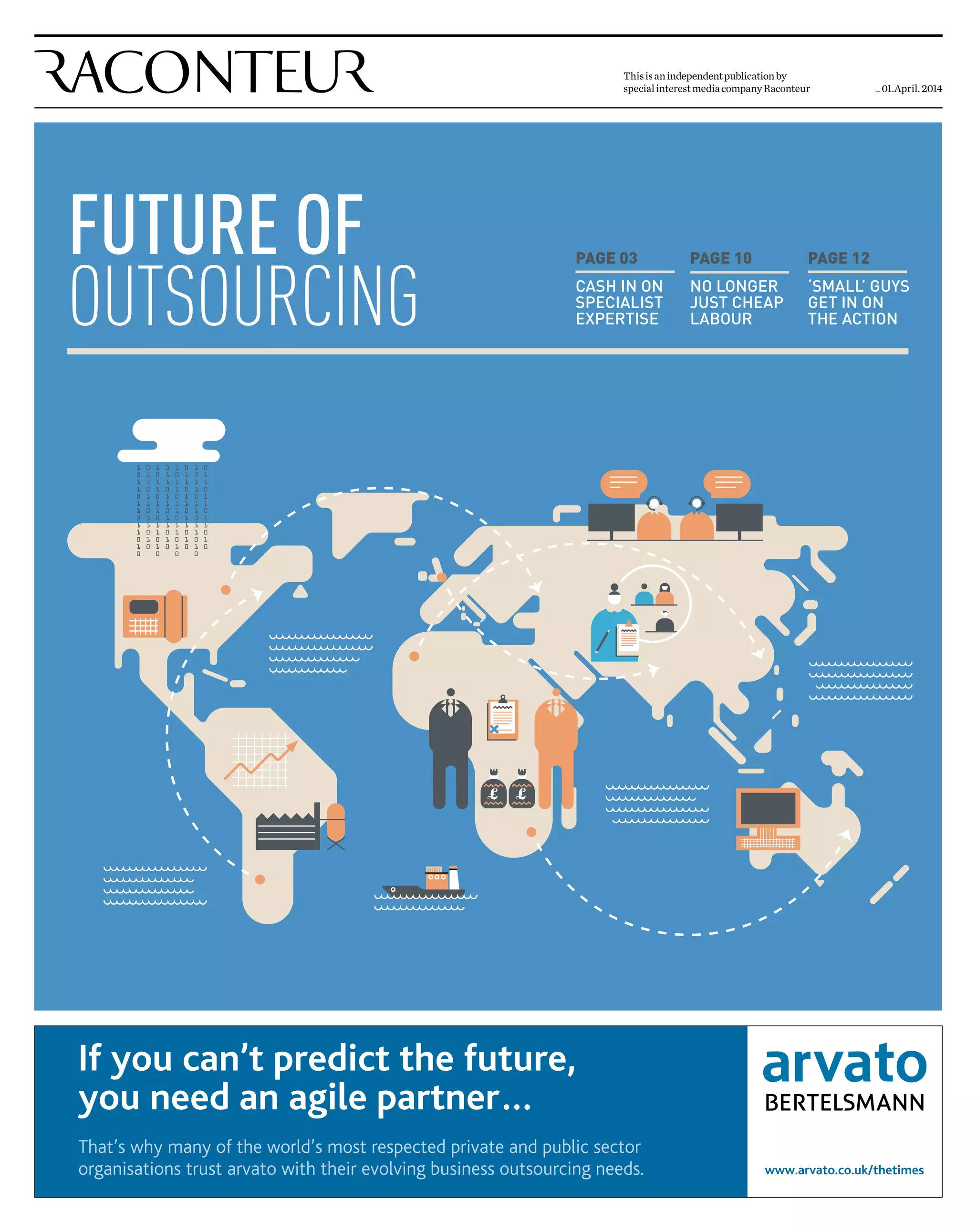 Future of Outsourcing report published in The Times featuring Ciklum's ...