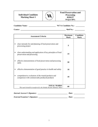 Foop preservation | PDF