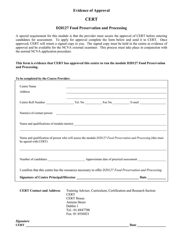 Foop preservation | PDF