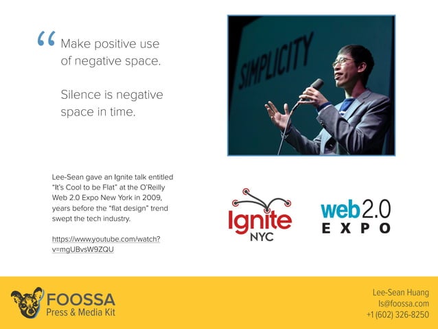 Foossa Press Kit October 2015 | PDF