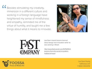 Foossa Press Kit October 2015 | PDF