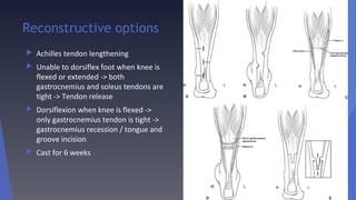 Foot and ankle reconstruction.ppt
