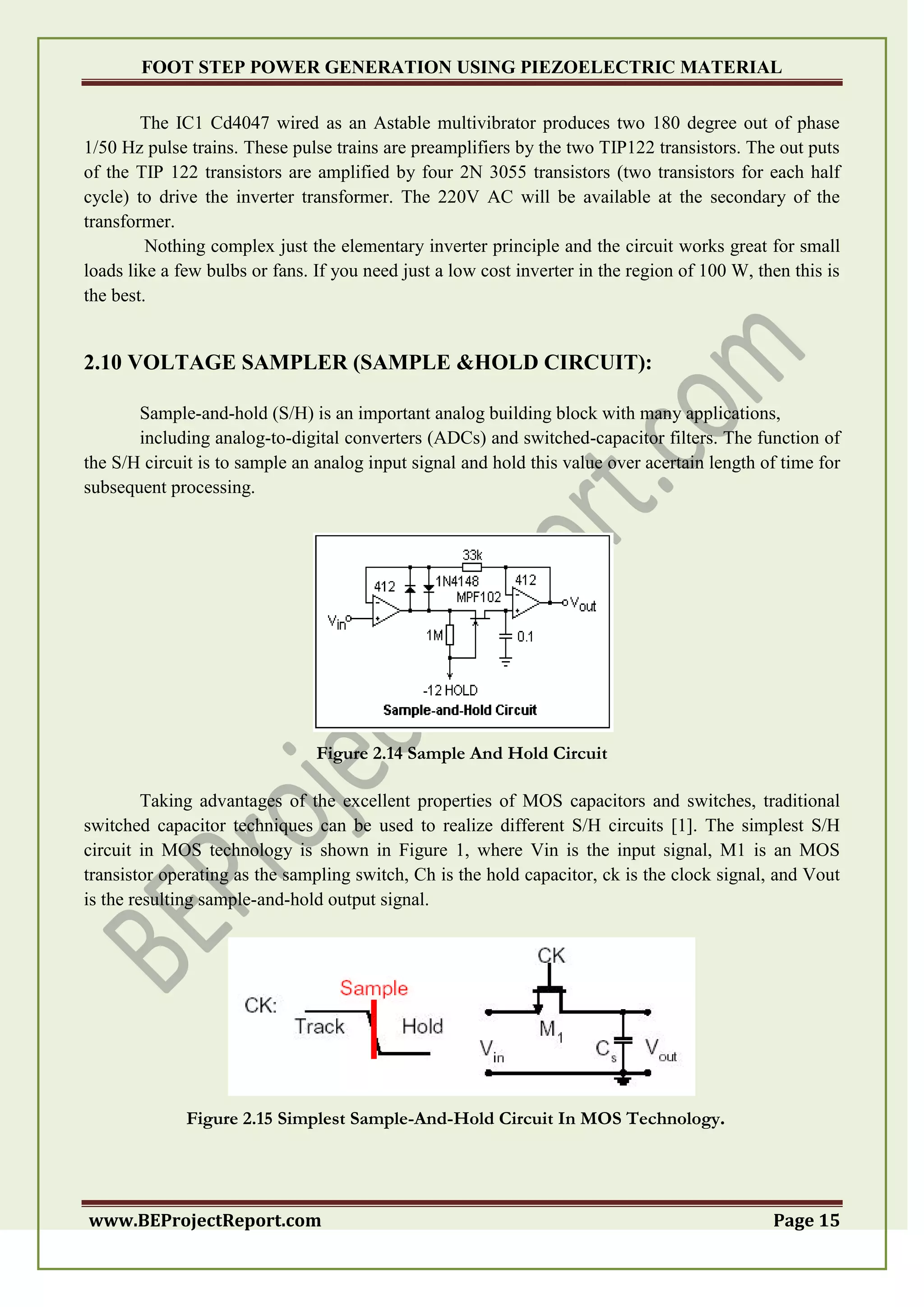 Foot step-power-generation-using-piezoelectric-material | PDF