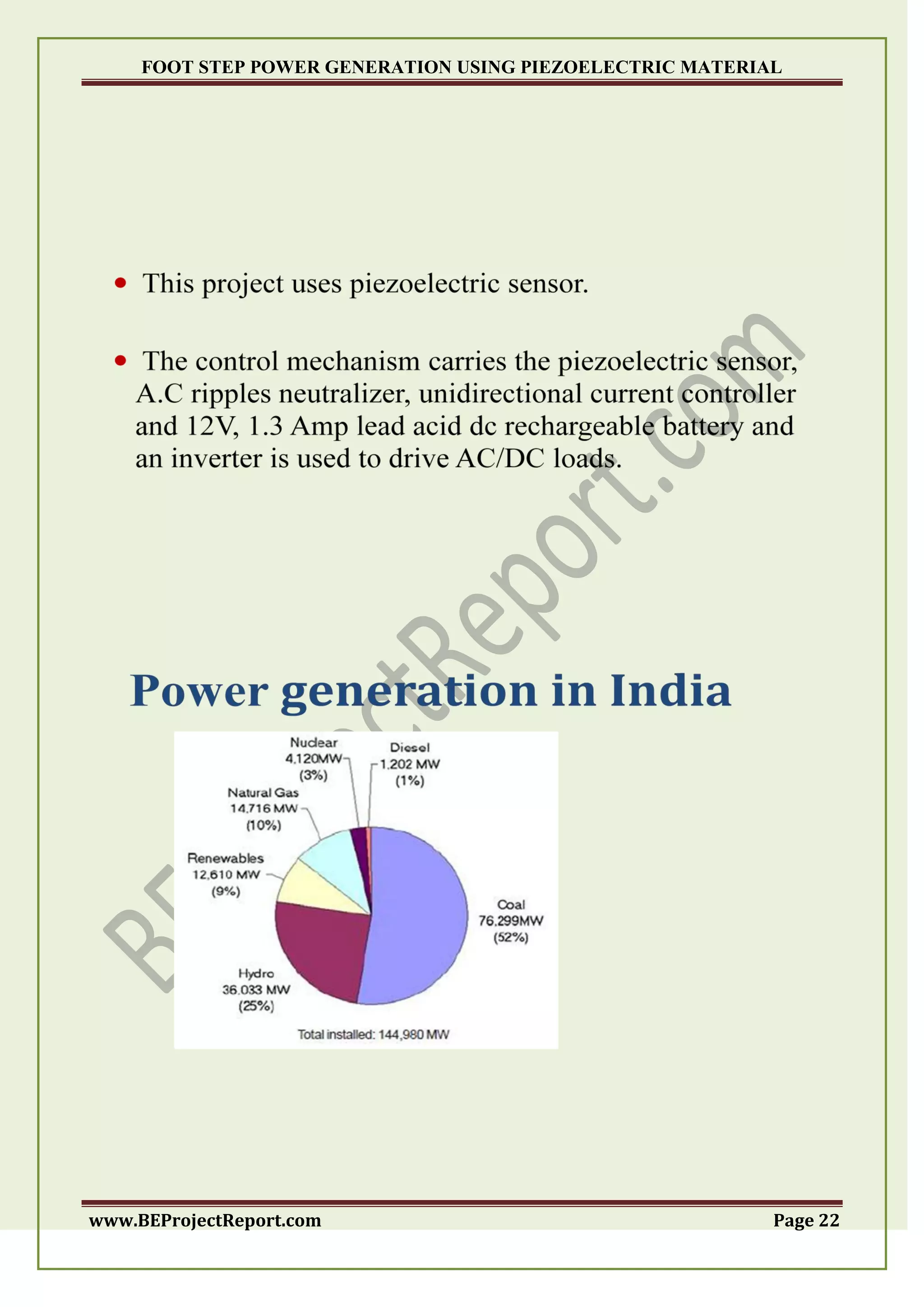 Foot step-power-generation-using-piezoelectric-material | PDF