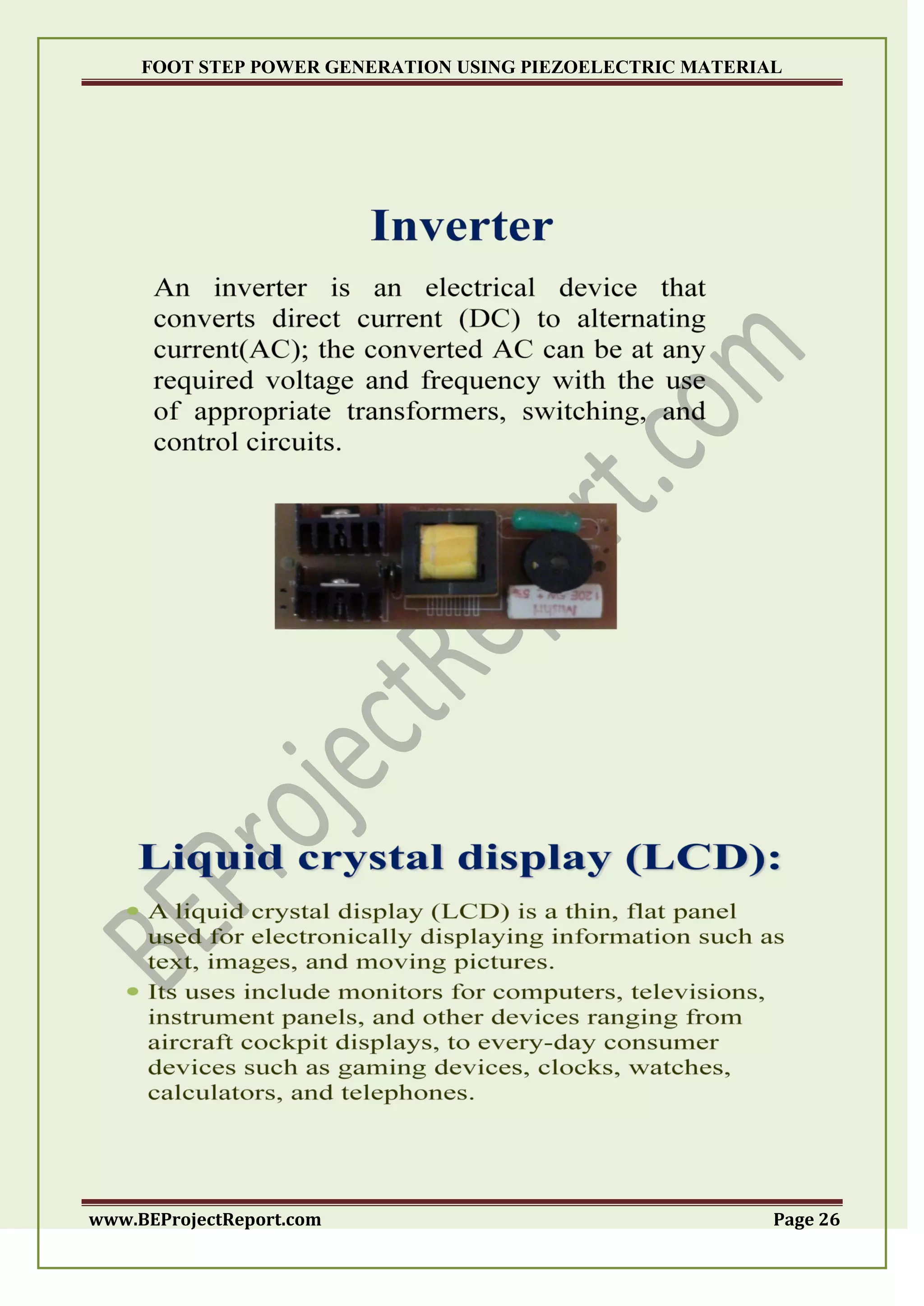 Foot step-power-generation-using-piezoelectric-material | PDF