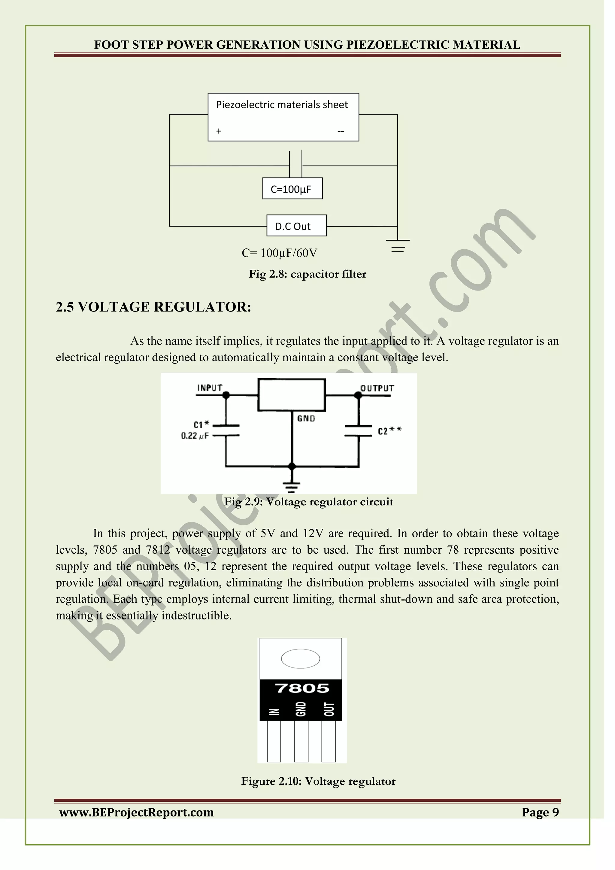 Foot step-power-generation-using-piezoelectric-material | PDF