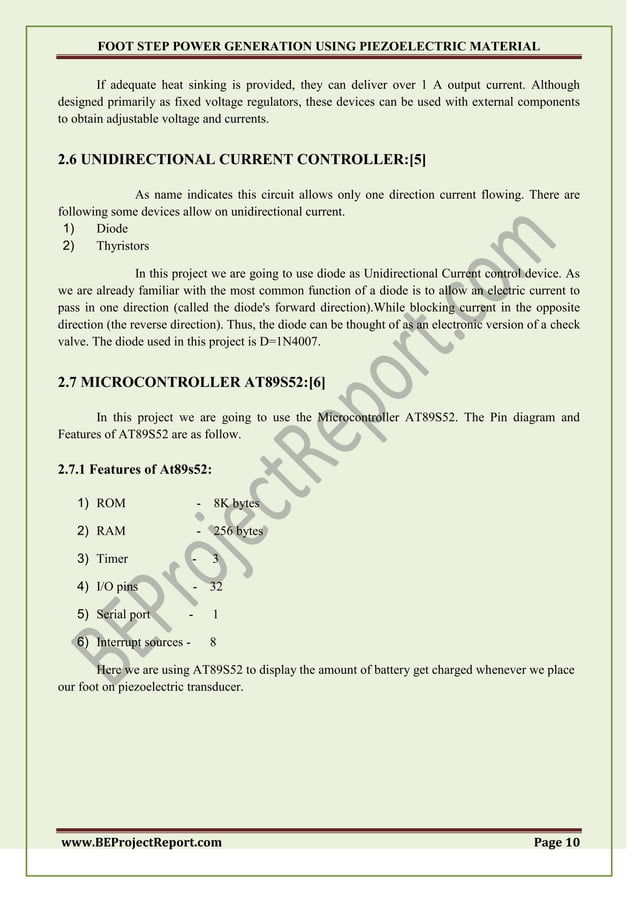 Foot step-power-generation-using-piezoelectric-material | PDF
