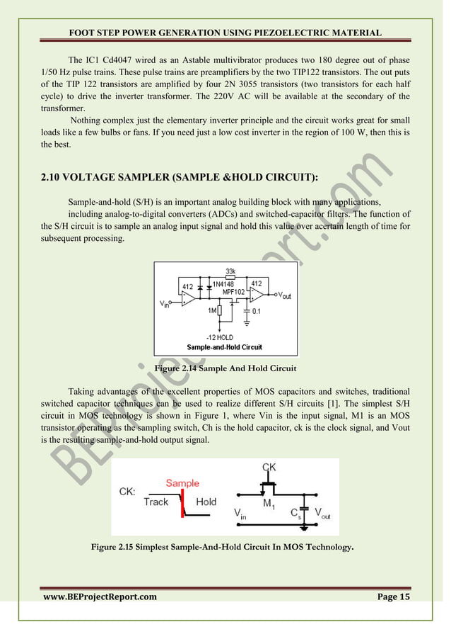 Foot step-power-generation-using-piezoelectric-material | PDF