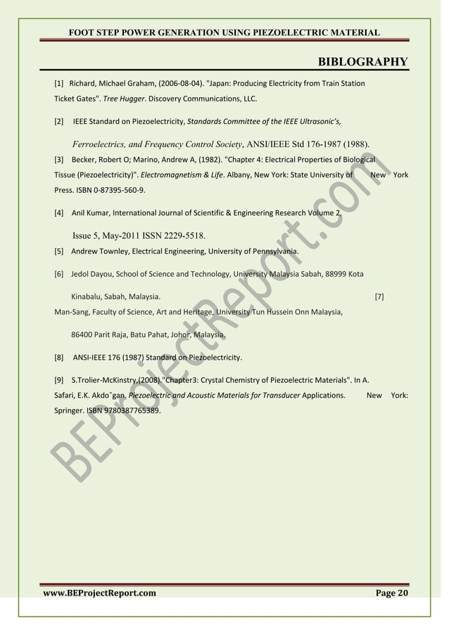Foot step-power-generation-using-piezoelectric-material | PDF