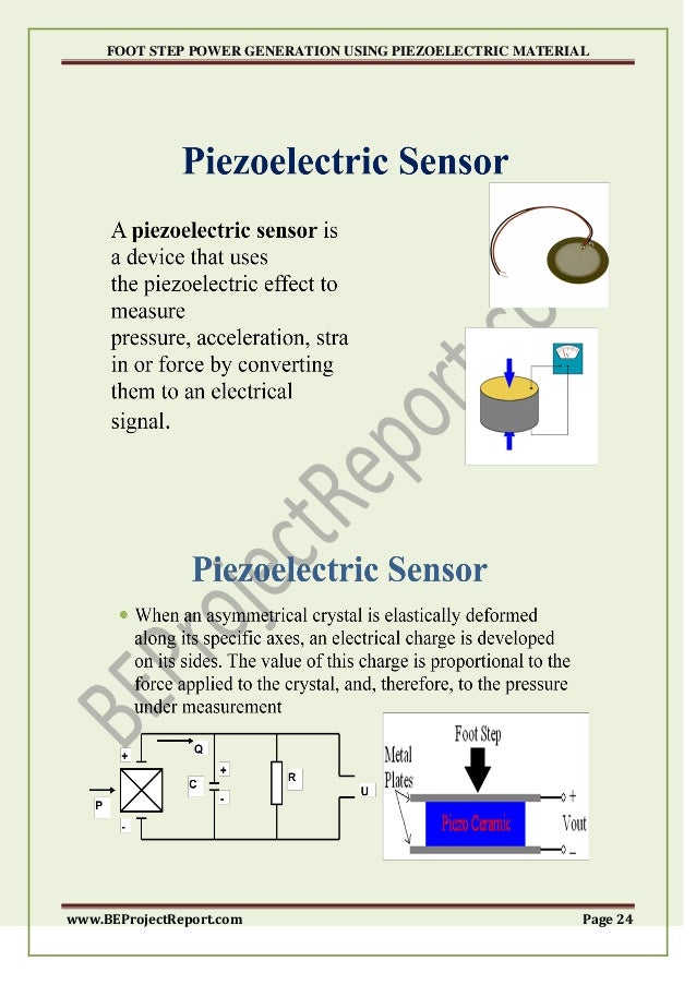 Foot step-power-generation-using-piezoelectric-material